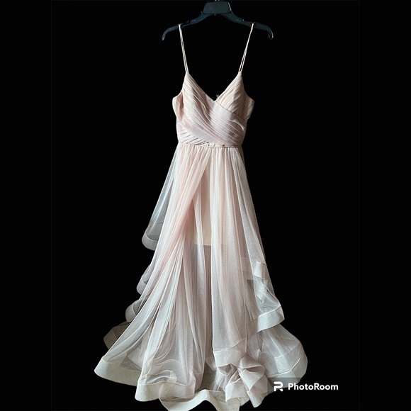 Windsor | Dresses | Long Bare Pink Windsor Prom Dress | Poshmark